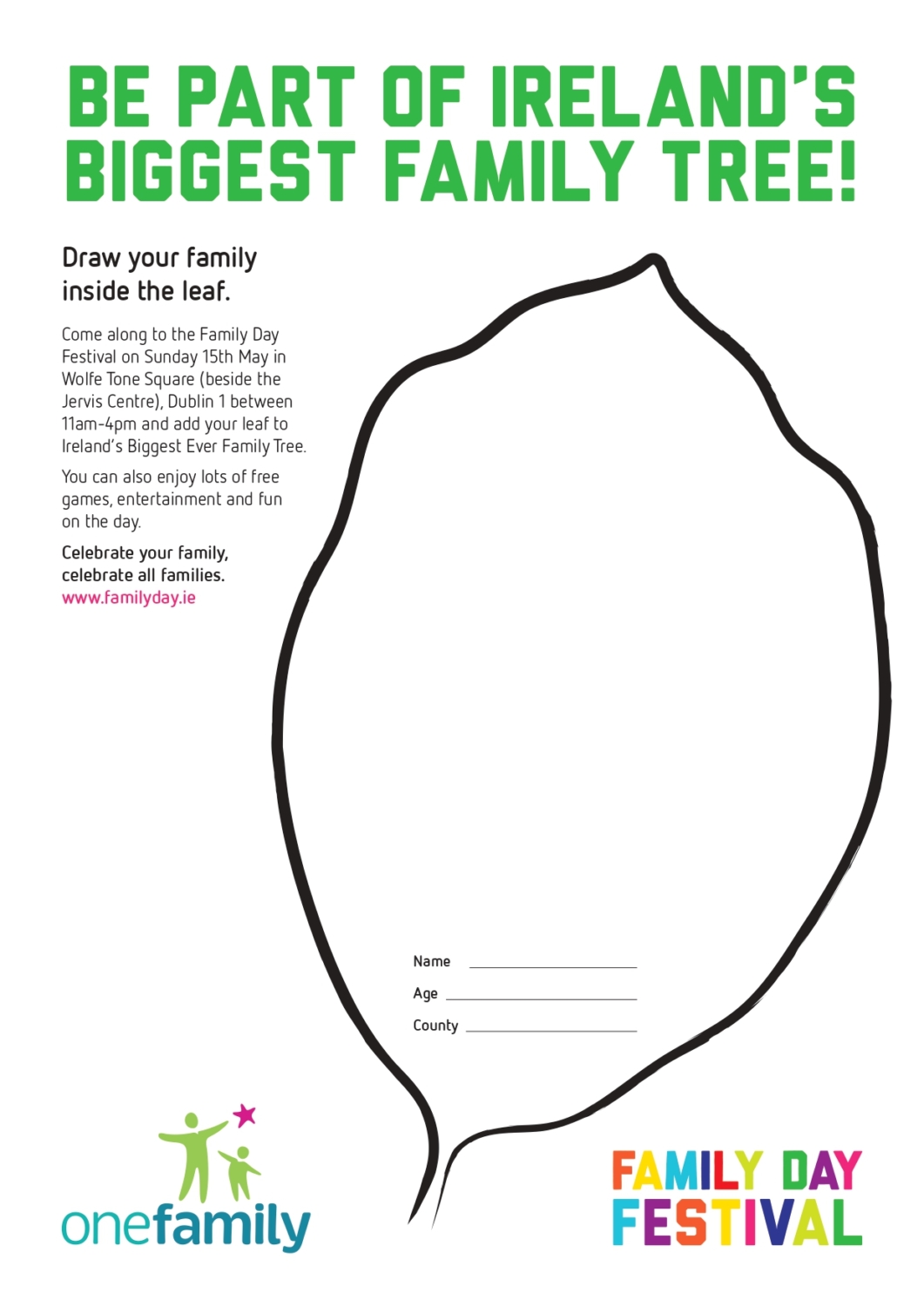 Timeline: 2016 – One Family Ireland